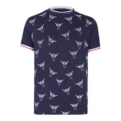 高尔夫球男士圆领短袖T恤