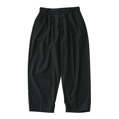 宽松西装裤九分直筒休闲