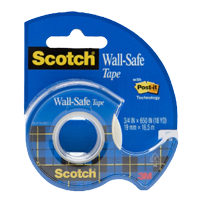 3m不伤墙高粘度切割器魔力胶带