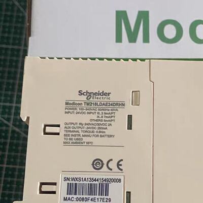 议价TM218LDAE24DRHN施耐德M218系列PLC 全新现货