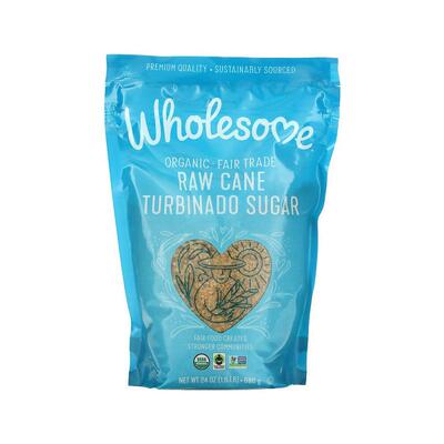 香港直发Wholesome有机红糖不加工蔗糖不含饱和脂肪酸天然糖蜜