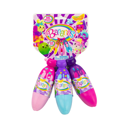 美国正版惊喜Bananas带香味香蕉精灵儿童宝宝拼装女孩玩具盲盒包