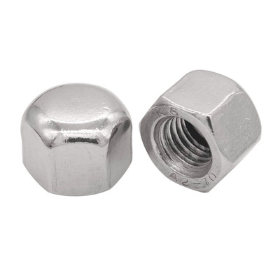 304不锈钢矮型六角盖形螺母