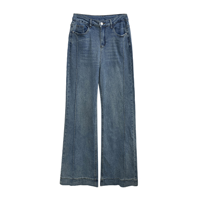 大码女装200斤胖mm春夏牛仔裤