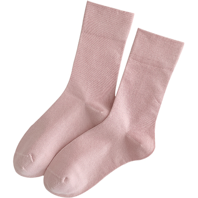 无骨堆堆袜女纯棉抗起球月子袜