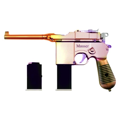 驳壳枪模型金属毛瑟性价比