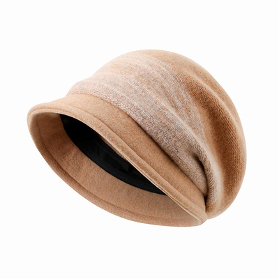 羊毛帽子针织毛线帽女防寒