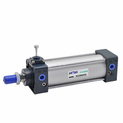 亚德客带锁SCLB气缸SCLF