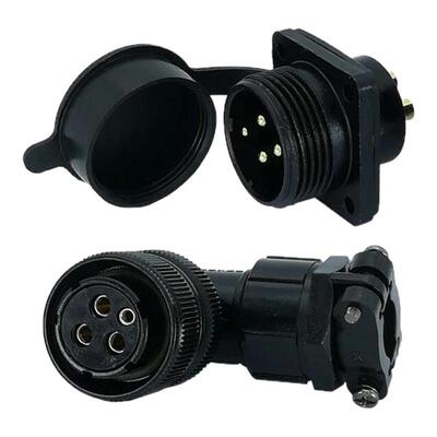 华大米格广数迈信伺服电机110ST130SJT系列航空插头4/7/15芯YD28K