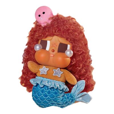 泡泡玛特哭娃泪流成海盲盒挂件