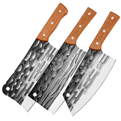 龙泉锻打菜刀厨师专用正品斩切刀