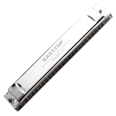 东方鼎T2406S2.0透明琴格C调口琴
