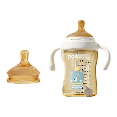 小土豆冰淇淋新生儿奶瓶 原装配件 官方正品 奶嘴 杯盖  导气管