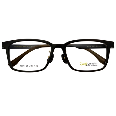 日本限量Chiyoko牛角方框眼镜架