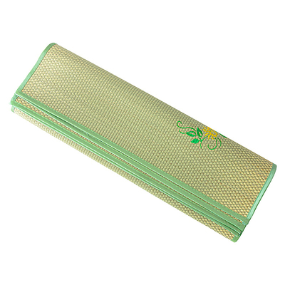 双人床草编学生宿舍席子折叠式