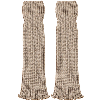 花边设计羊毛堆堆袜套