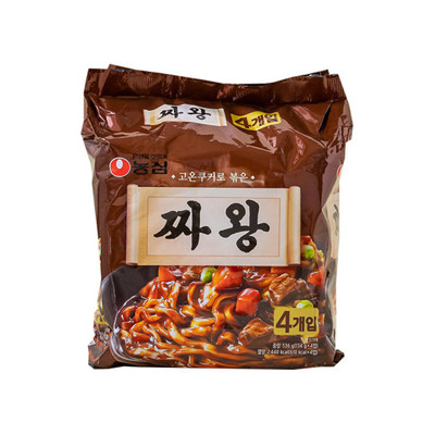 韩国进口辣味袋装农心炸酱面