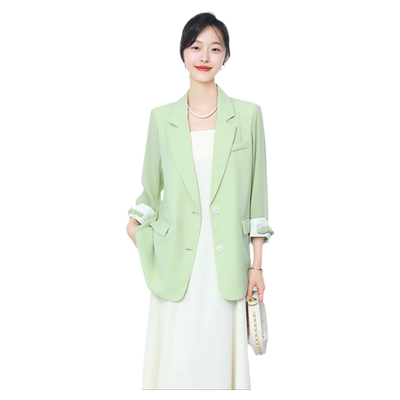 小西装外套女薄款西服上衣防晒衣