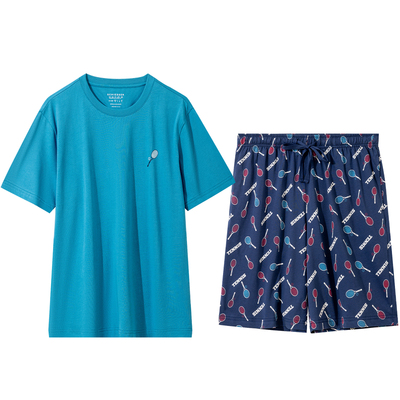 舒雅男士纯棉Sorona睡衣套装