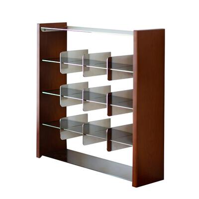 号角屋包豪斯杯架樱桃木置物架