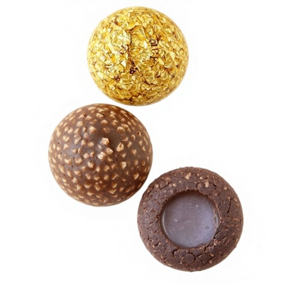代可可脂巧克力球蛋糕装饰