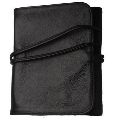 mini便携式真皮专用化妆刷套刷