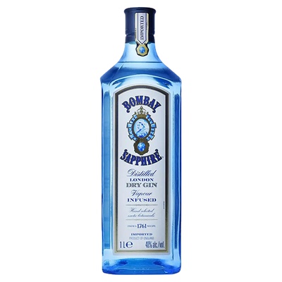孟买蓝宝石金酒1000ML