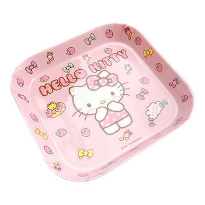 卡通餐具密胺四方残渣吐骨碟