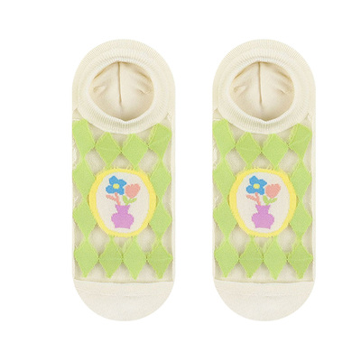 船袜女夏季玻璃丝袜吸汗透气