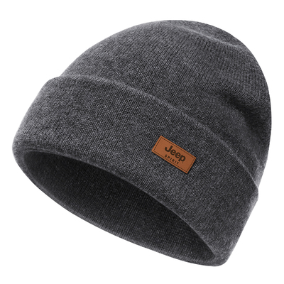 JEEPSPIRIT吉普男士羊毛混纺帽