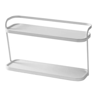 日式双层厨房置物架可放zuutii罐