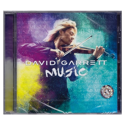 正版 大卫葛瑞特小提琴 音乐圣殿 David Garrett Music CD唱片