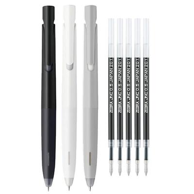 斑马太空舱按动中性笔blen减振笔