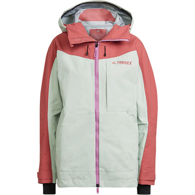 Adidas/阿迪达斯正品TERREX 女子户外运动连帽滑雪服HC7726