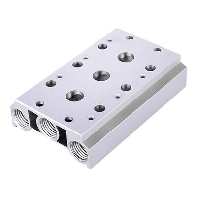 4V210/4V110电磁阀底座汇流板