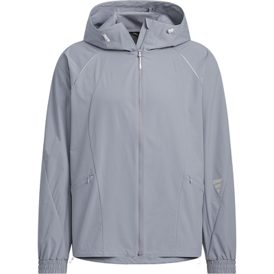 Adidas/阿迪达斯正品2025夏季款男士休闲宽松梭织连帽外套KC6065