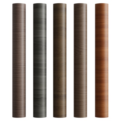 胡桃木纹贴纸自粘仿木家具翻新