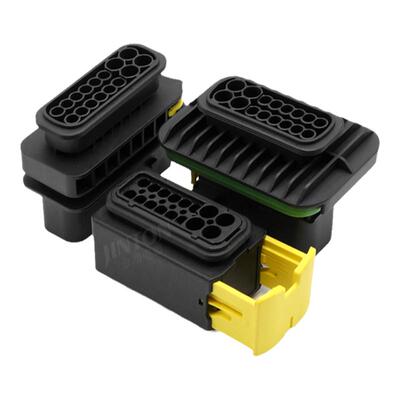 16孔新能源连接器公母防水线束