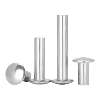 304不锈钢扁圆头空心铆钉