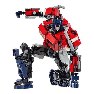 MOC玩家擎天柱中国积木拼插套装礼品兼容儿童拼装男孩玩具