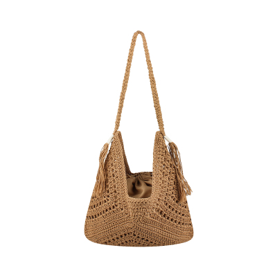 法国Alpaga Montaigne蒙田针织单肩包特托包编织大容量通勤百搭包