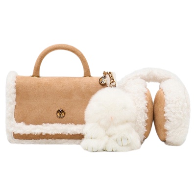 [礼盒系列]Steve Madden思美登BCOMFY26早春焕新毛绒斜挎包礼物