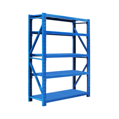 轻型五层角钢金属储藏架