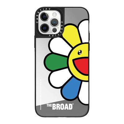 村上隆太阳花镜面手机壳