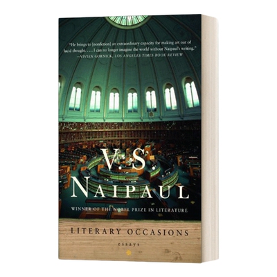 英文原版 Literary Occasions Essays 康拉德的黑暗 我的黑暗 Naipaul奈保尔 诺贝尔文学奖得主 英文版 进口英语原版书籍