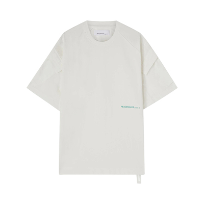 OAMC Peacemaker Sl Cargo Tee 字母印花口袋纯棉透气休闲短袖T恤