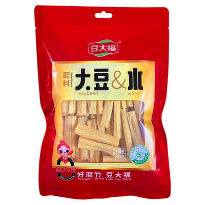 豆大福腐竹干货纯正0添加东北非转基因黄豆制品头层腐竹火锅食材