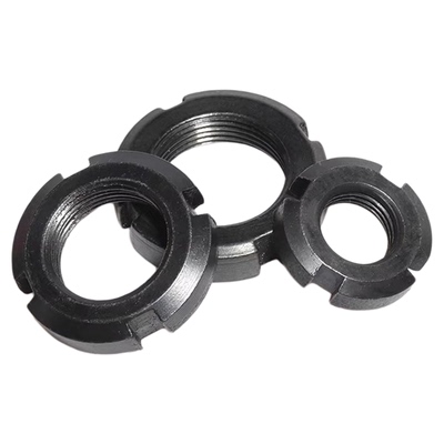 GB812普通止退圆螺母开槽锁紧