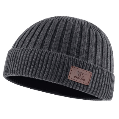 七匹狼帽子男款羊毛地主瓜皮帽