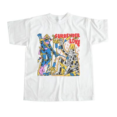 Wizard复古科幻纯棉宽松短袖T恤